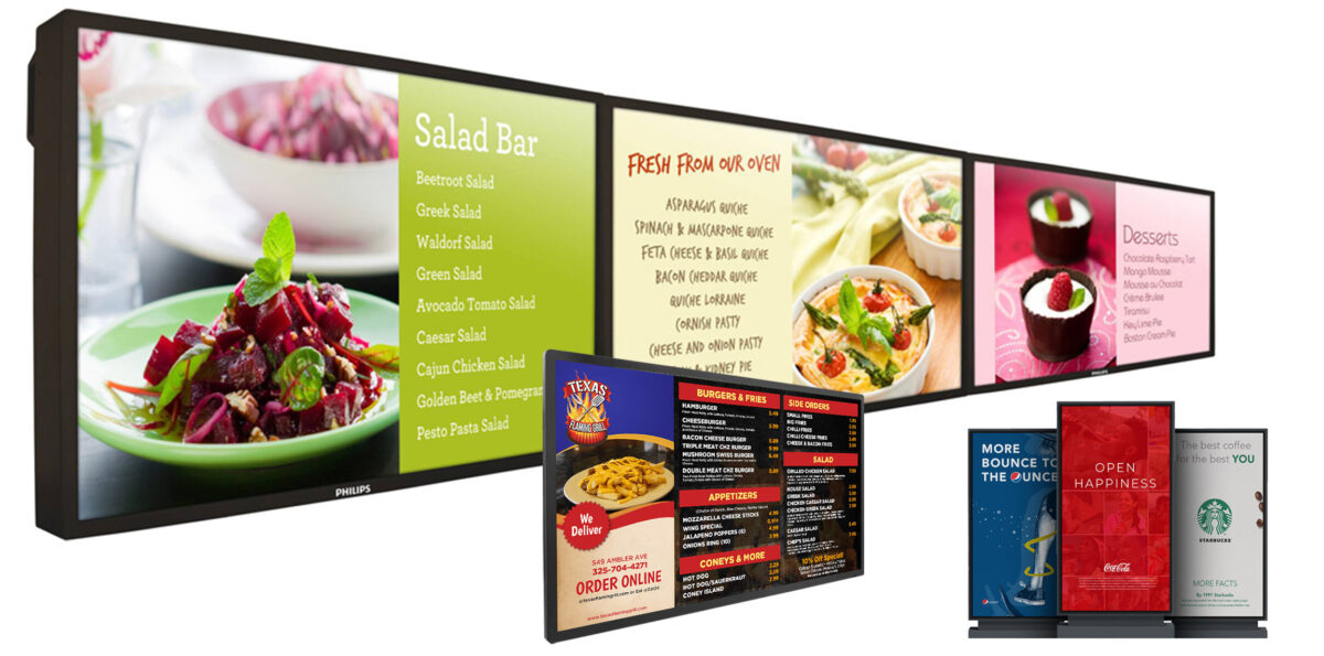 Digital Signage Software – Control your screens from your online dashboard.